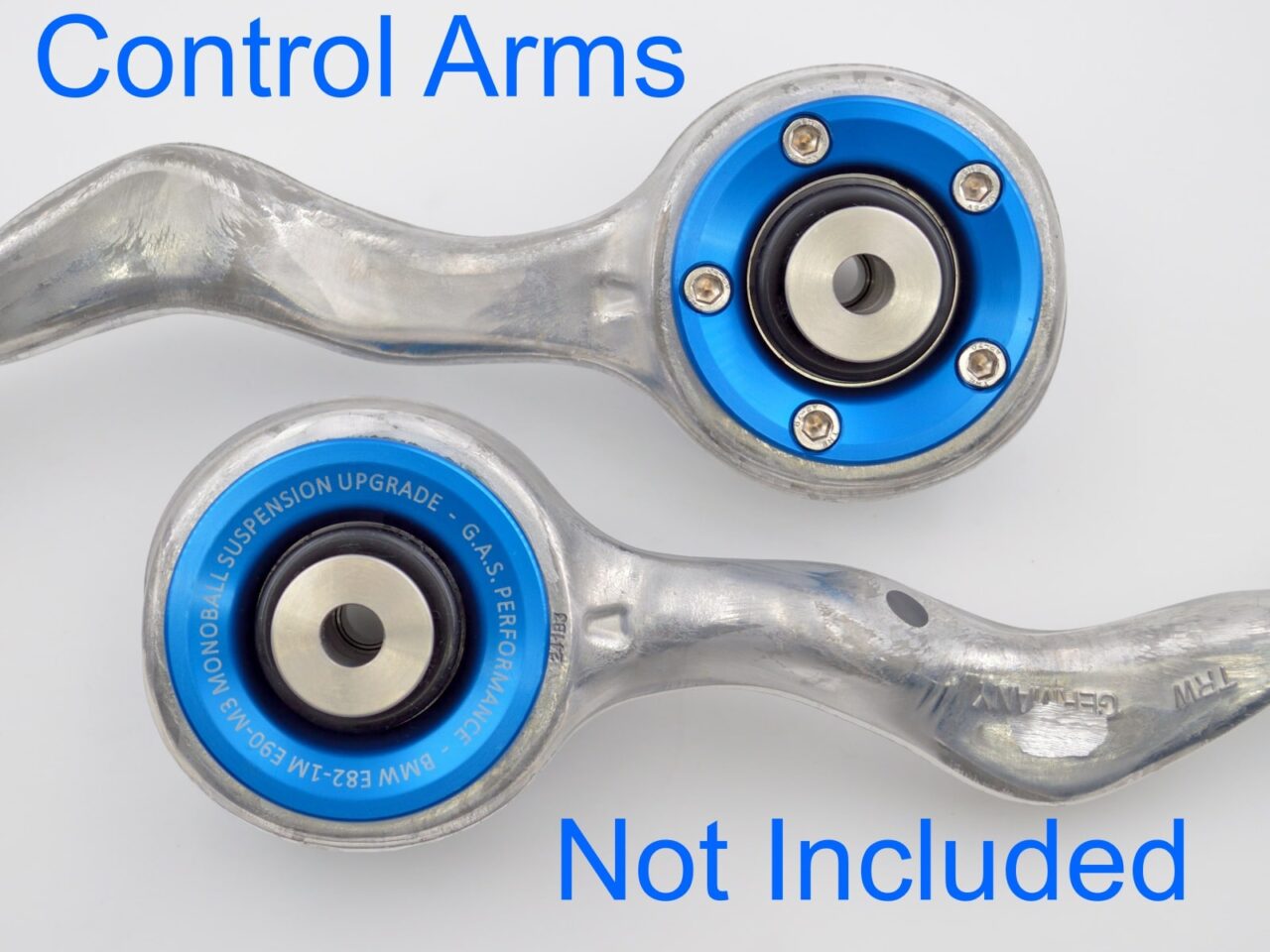 GAS BMW E82-1M & E90-M3 Monoball Front Suspension Upgrade - German Auto ...